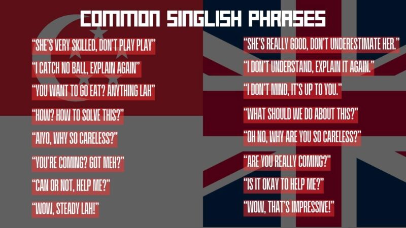 Singlish 101: What Makes It Different from Standard English? - Gardens ...